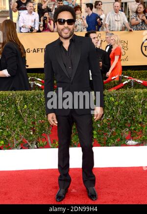 Lenny Kravitz attends The 2015 Screen Actors Guild Awards held at ...