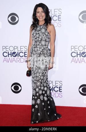 Lisa Edelstein attends the 2015 People's Choice Awards, held at L.A ...