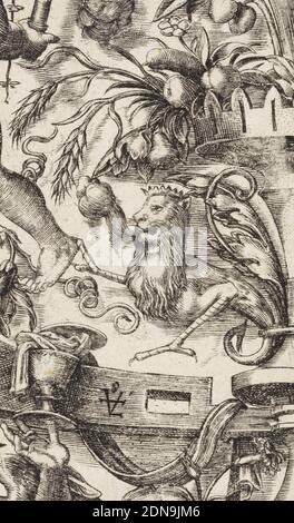 Print, Ornamental Design, ca. 1550 Stock Photo - Alamy