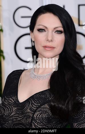 Laura Prepon arriving at the 72nd annual Golden Globe Awards held at ...