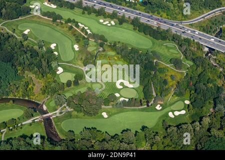 Aerial view of Donalda Club Golf Course in Toronto Stock Photo - Alamy