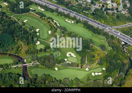 Aerial view of Donalda Club Golf Course in Toronto Stock Photo - Alamy