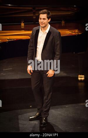 Remy Mathieu perfoming on stage during "Concert des revelations ...