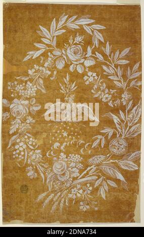 Design for a Woven Fabric of the 'Fabrique de St. Ruf', Fabrique de ...