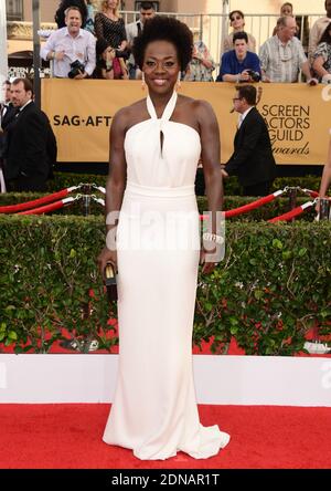 Viola Davis attends The 2015 Screen Actors Guild Awards held at Shrine ...