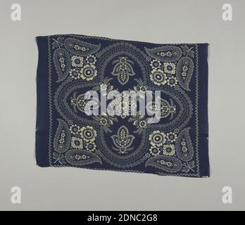 Handkerchief, Medium: cotton Technique: printed, Handkerchief printed ...