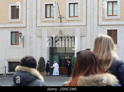 The Casa Santa Marta, the guest house in the Vatican on April 7, 2014 ...