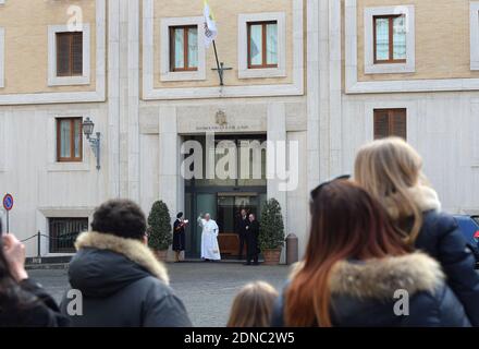 The Casa Santa Marta, the guest house in the Vatican on April 7, 2014 ...