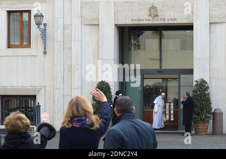 The Casa Santa Marta, the guest house in the Vatican on April 7, 2014 ...