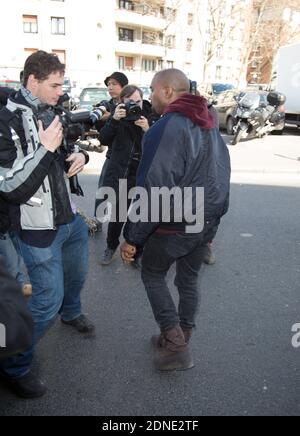 KANYE WEST - ARRIVEES DEFILE CELINE - FASHION WEEK DE PARIS Photo by ...