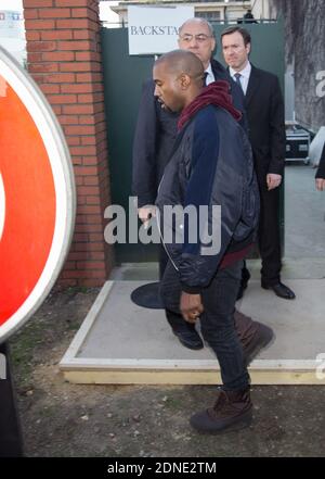 KANYE WEST - ARRIVEES DEFILE CELINE - FASHION WEEK DE PARIS Photo by ...