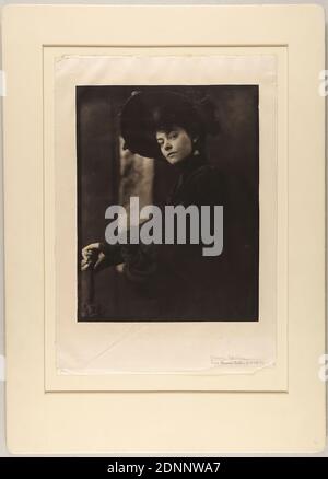 Camera Work: Portrait - Miss Minnie Ashley, 1905. Gertrude Käsebier ...