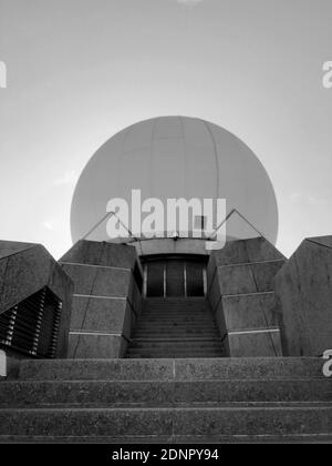 A view of the radar tower and dome at Building 106, Rome Air ...
