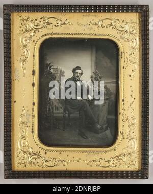 Carl Ferdinand Stelzner - Self-portrait Stock Photo - Alamy