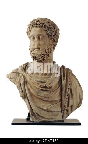 Portrait of the Roman Emperor Commodus in the guise of Hercules, from ...