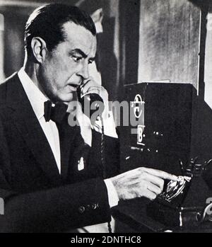 Ray Milland Film Dial M For Murder (1956) Characters: Tony Wendice ...