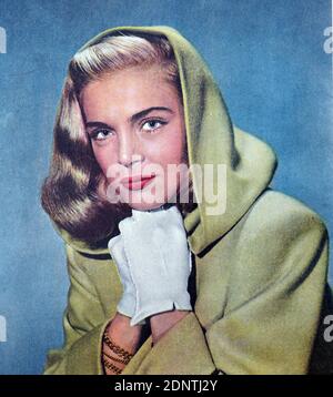 LIZABETH SCOTT (1922-2015) American fim actress about 1947 Stock Photo ...