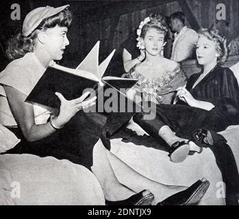 Sally Forrest & Keefe Brasselle Film: Bannerline (1951) Characters ...