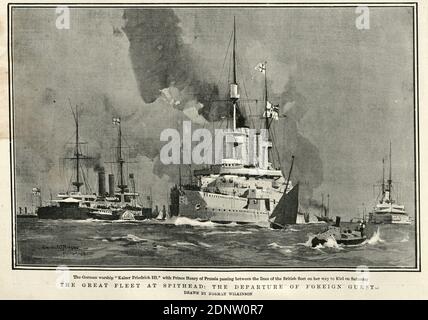SMS Kaiser was the lead ship of the Kaiser class, a series of five ...