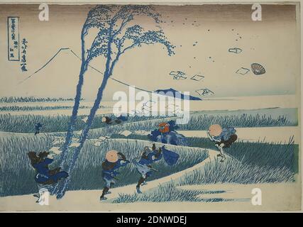 Hokusai A Sudden Gust Of Wind
