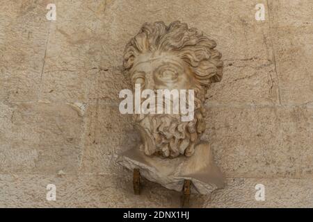 The head of a Triton, Athens, Greece Stock Photo - Alamy