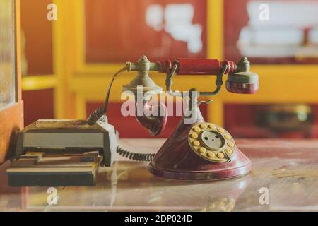 Manual credit card machine - old technology - a manually operated ...