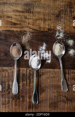 vertical view of teaspoon Stock Photo - Alamy