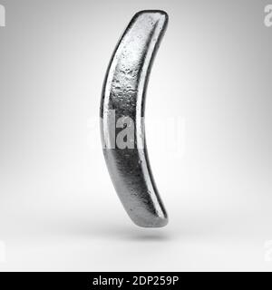 Left round bracket symbol on white background. Candy cane 3D rendered ...