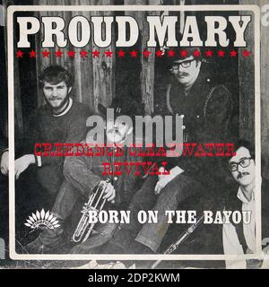 Creedence Clearwater Revival Green River album Stock Photo - Alamy