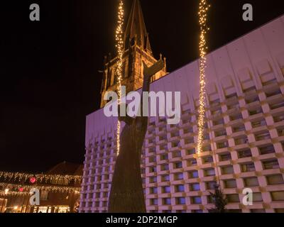 the city of ahaus at christmas time Stock Photo - Alamy