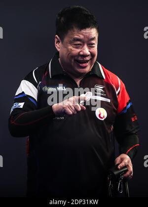 Paul Lim during his match against Ross Smith during day four of the ...