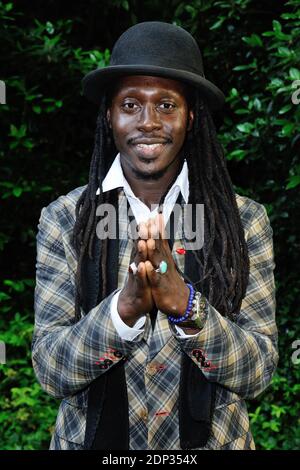 Faada Freddy (Abdoul Fatah Seck) attending the Solidays press ...