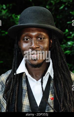 Faada Freddy (Abdoul Fatah Seck) attending the Solidays press ...