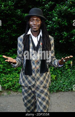 Faada Freddy (Abdoul Fatah Seck) attending the Solidays press ...