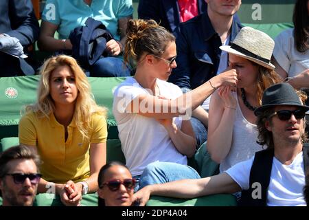 Lorie Pester and Joyy attending the french Premiere of the Movie Les ...