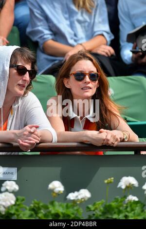Audrey Marnay lors des Internationaux de France a Roland Garros, le 28 ...