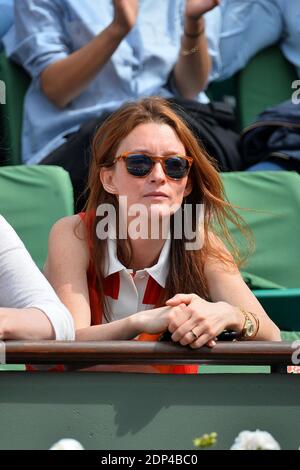 Audrey Marnay lors des Internationaux de France a Roland Garros, le 28 ...