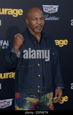 Mike Tyson attends "Entourage" Los Angeles Premiere held at the Regency ...