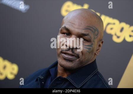 Mike Tyson attends "Entourage" Los Angeles Premiere held at the Regency ...