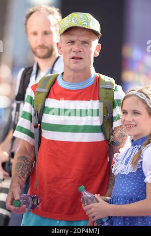 Flea and daughter Sunny Bebop Balzary attend the Los Angeles premiere ...