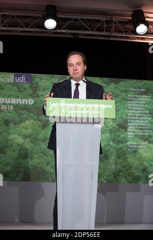 JEAN-CHRISTOPHE LAGARDE 'PRESIDENT DE L'UDI' - MEETING DE CHANTAL ...