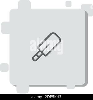 Cricket gloves logo. Flat illustration of cricket gloves vector logo ...