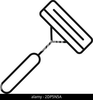 Hair removing razor icon Vector symbol or sign set collection in black ...