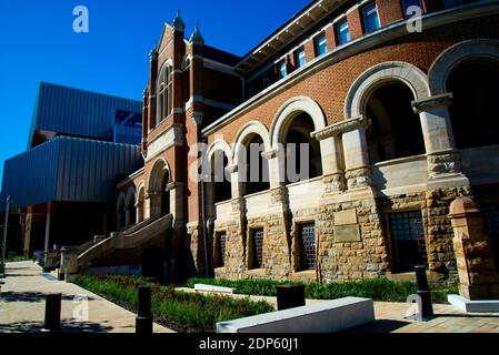 Perth, Australia - WA Museum Boola Bardip by OMA and Hassell Stock ...