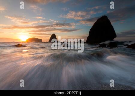 Papuma beach is one of the tourist destinations in Jember, East Java ...