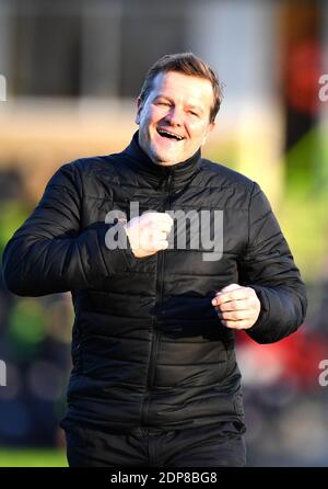 Forest Green's manager Mark Cooper during the Sky Bet League Two match ...