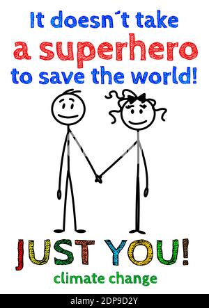 Superhero save the world Stock Vector Image & Art - Alamy