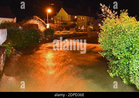 Cheddar, UK. 19th Dec, 2020. UK Weather. Cheddar Gorge and the Mistical ...