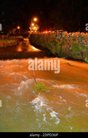 The River Yeo Flowing Down Cheddar Gorge Somerset England Stock Photo ...