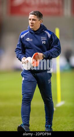 Sale Sharks head coach Paul Deacon before the Gallagher Premiership ...